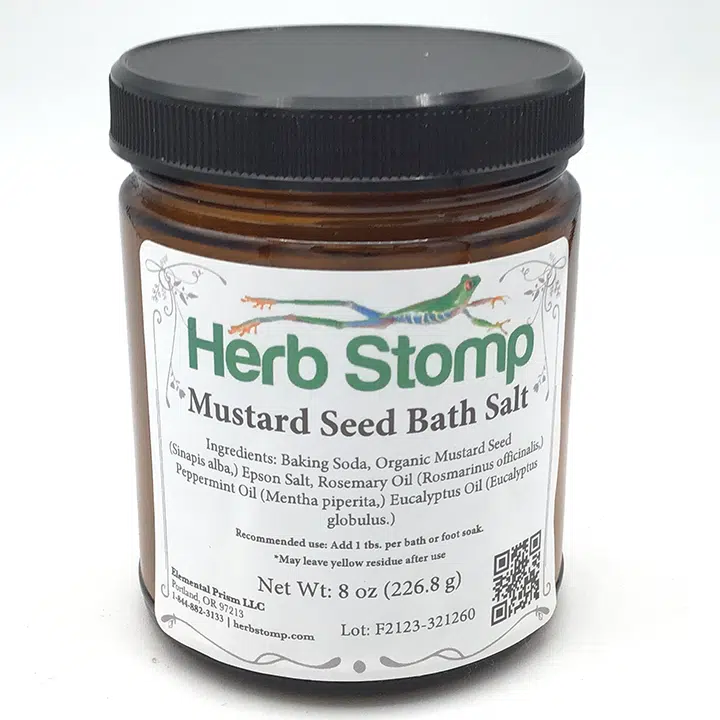 Mustard Bath Salt Buy Online • Herb Stomp